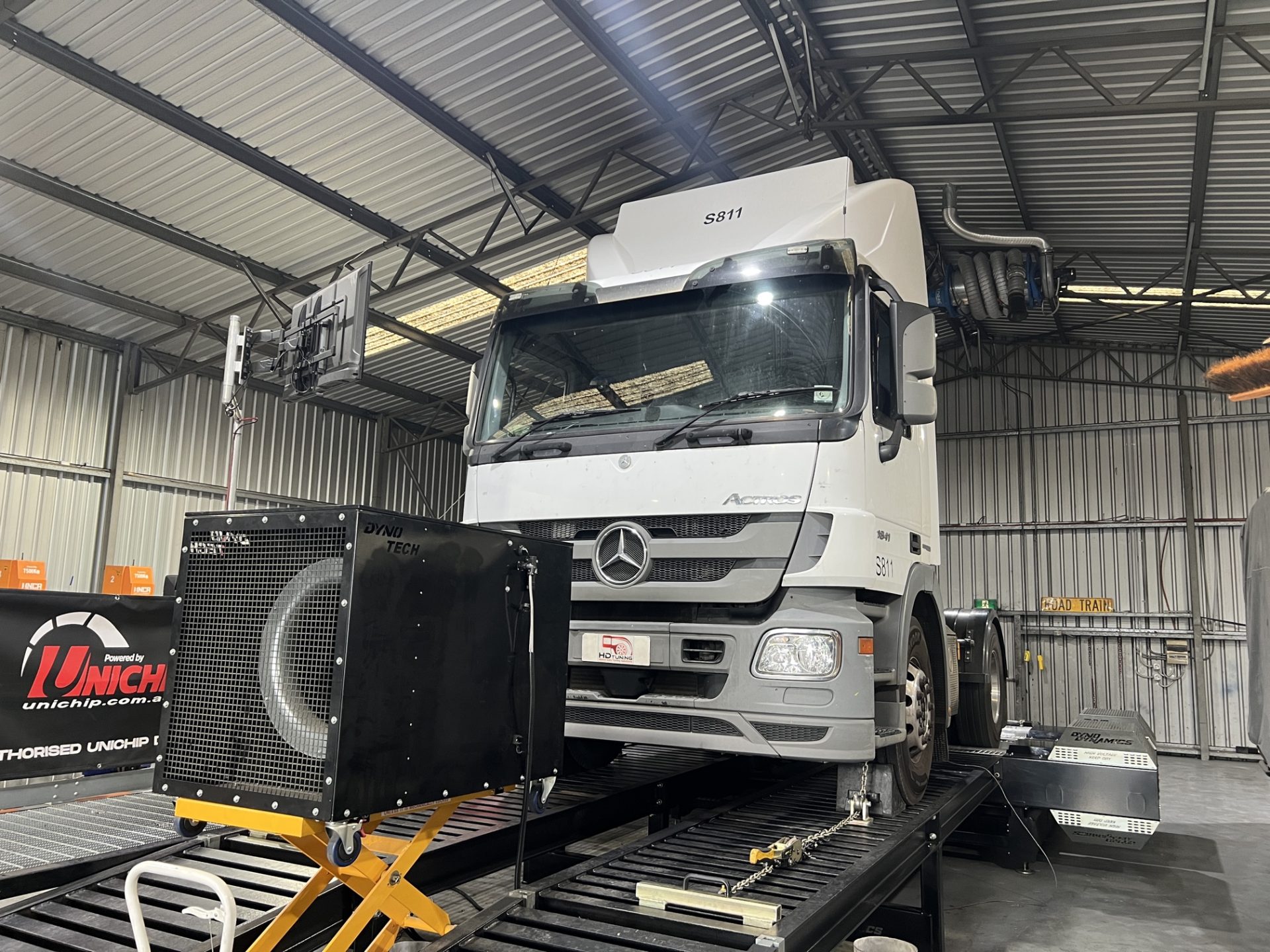 Mercedes Actros Custom Dyno Tune – HD Tuning